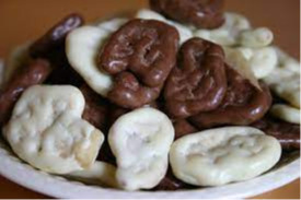 Choco Bananen chips - De Groot Groenten & Fruit