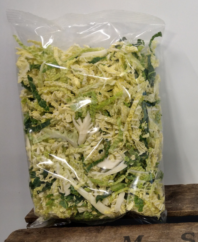 Savooi kool gesneden 400g - Fruitbedrijf Hermans